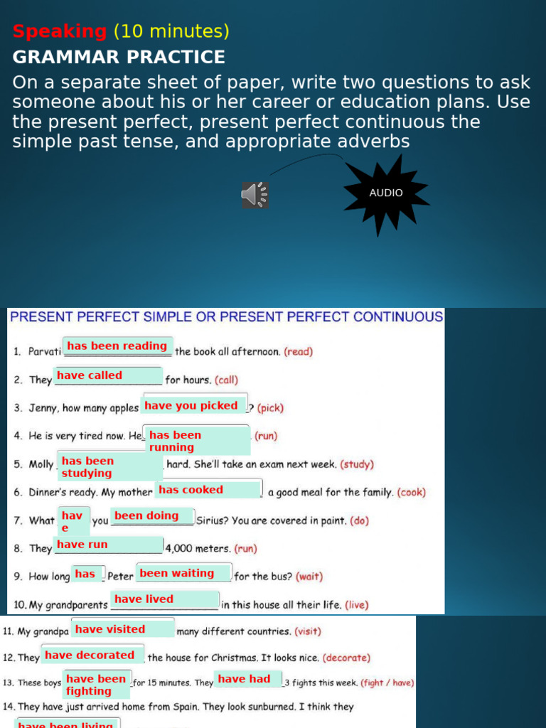 Group Speaking Activity 2 | PDF