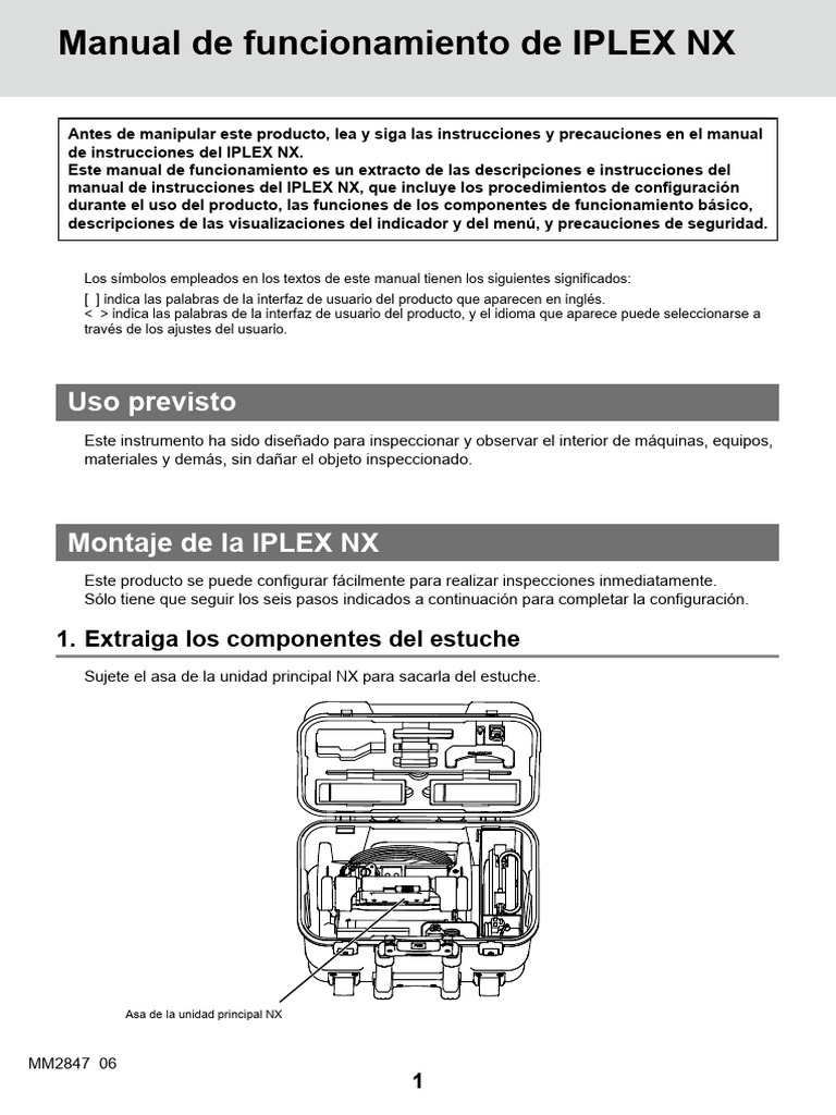 Guía de Configuración IPLEX NX | PDF