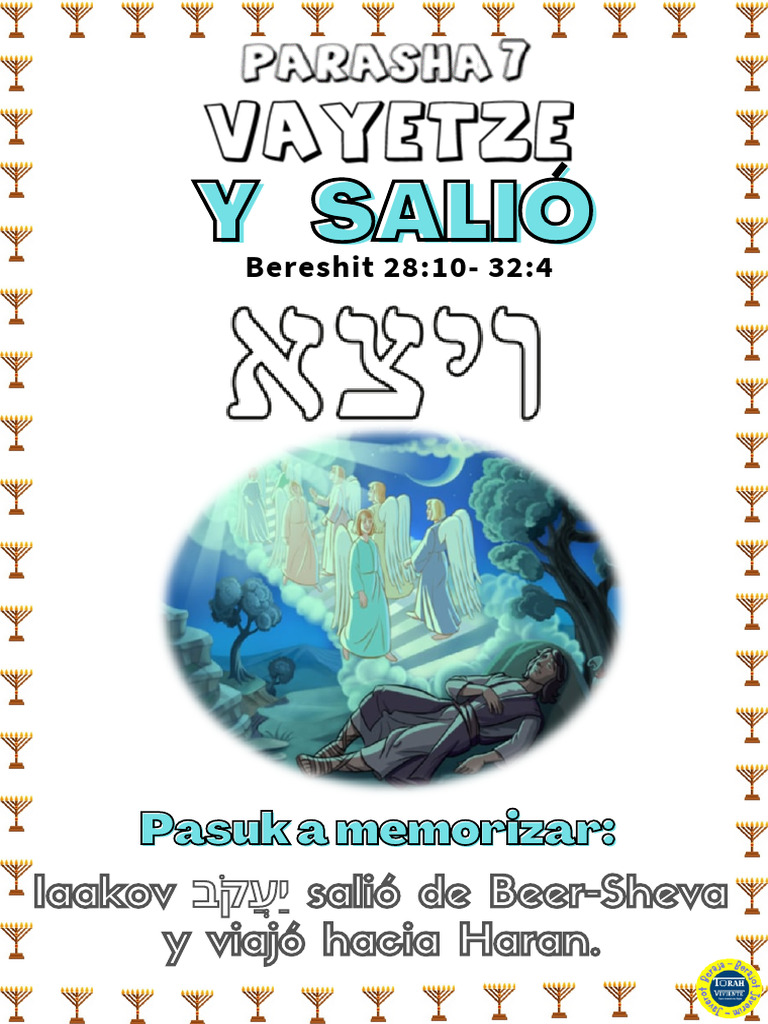 Parashá 07 Vayetzé y Salió | PDF