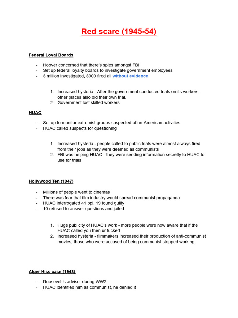 Roy History Revision | PDF
