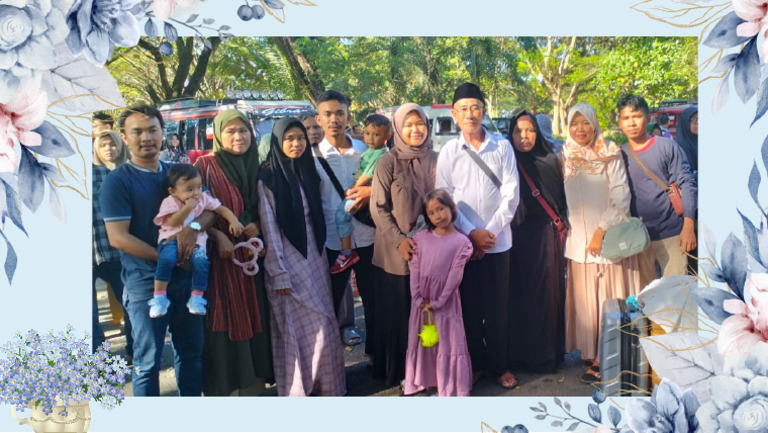 Biru Bunga Workshop Merangkai Bunga Zoom Virtual Background | PDF