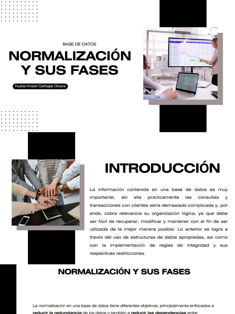 Formas de Normalización | PDF | Bases de datos | Informática