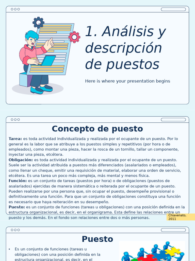 Análisis y Descripción de Puestos | PDF