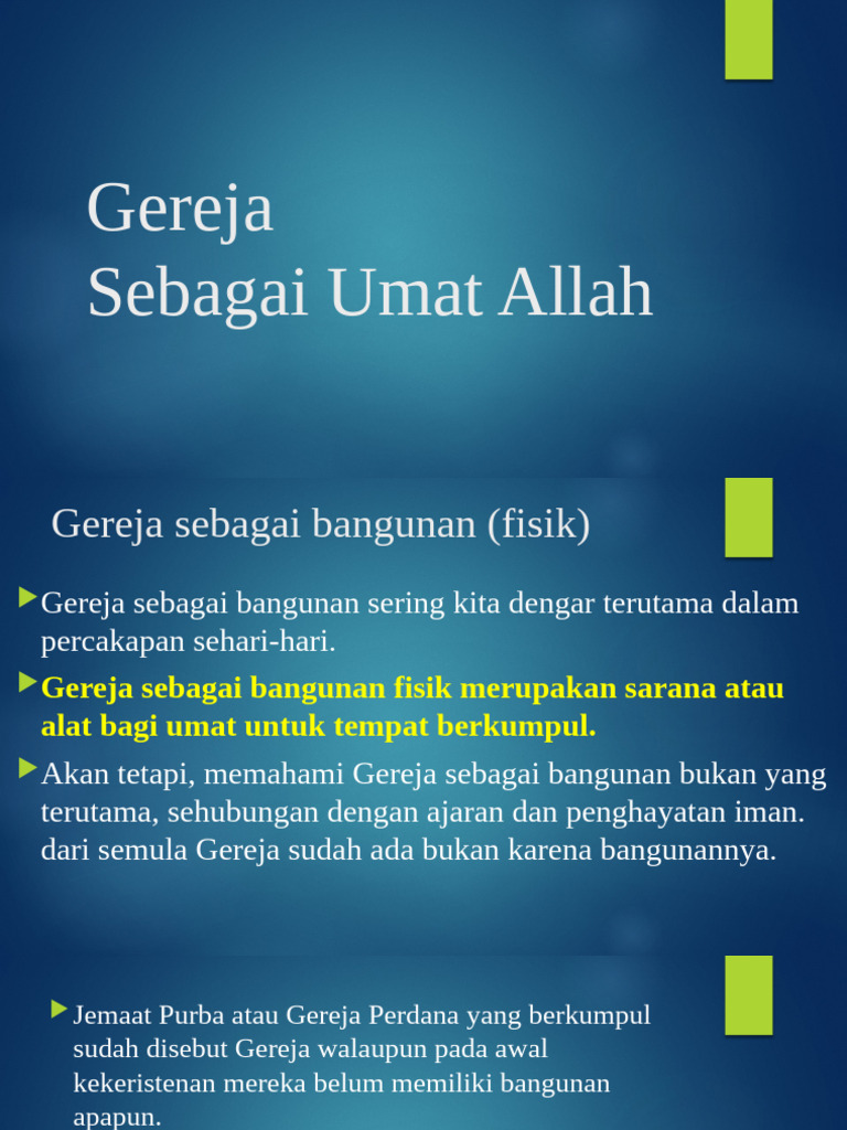 Gereja Umat Allah | PDF