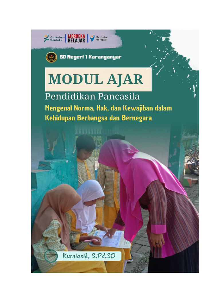 Modul Ajar PPKN Kelas 6 Bab 3 - Kurniasih | PDF