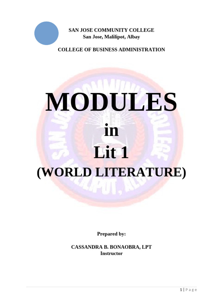 Module 1 Lesson 1 | PDF