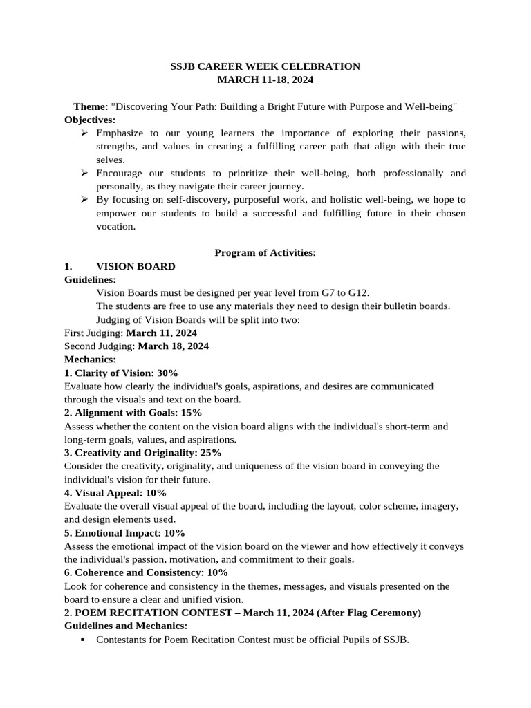 Career Week 2 | PDF