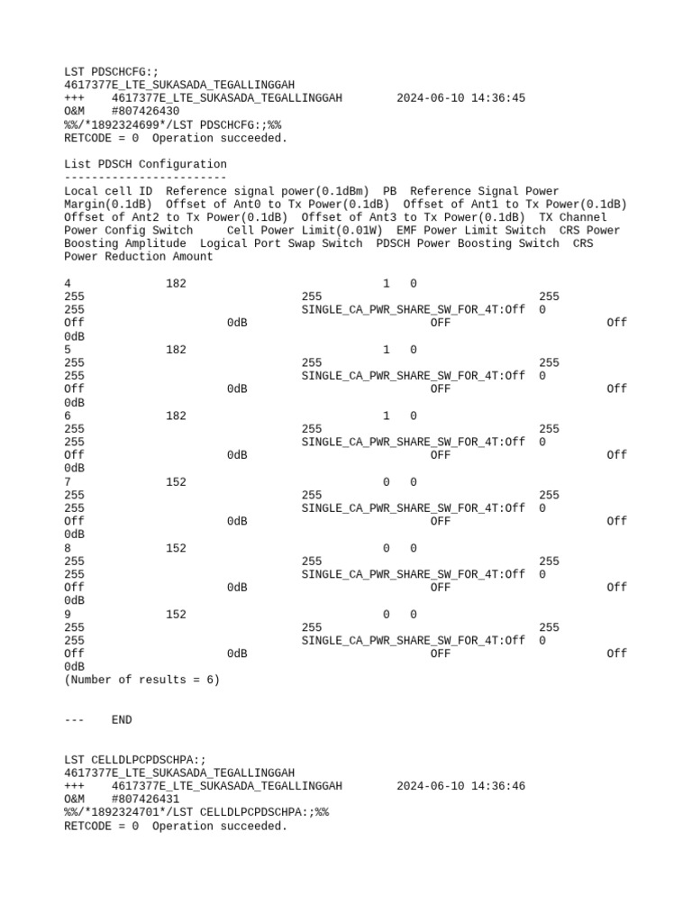 MML Report 20240610133656 | PDF | Switch | Power Supply