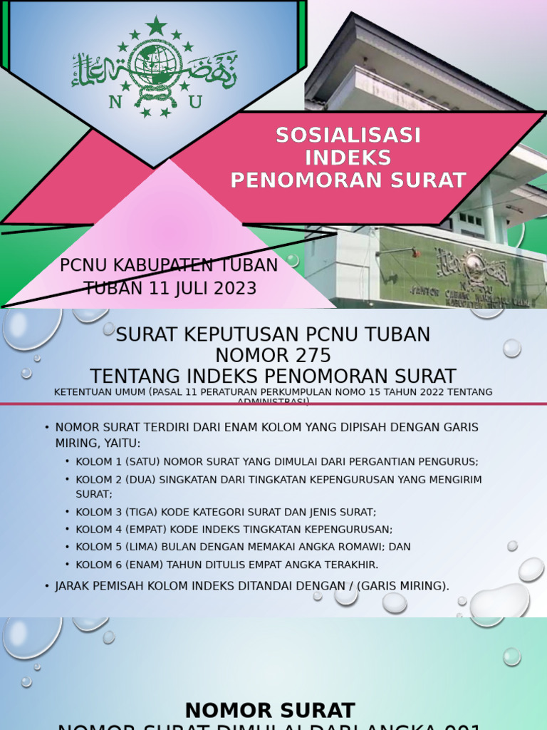 Indeks Penomoran Surat | PDF