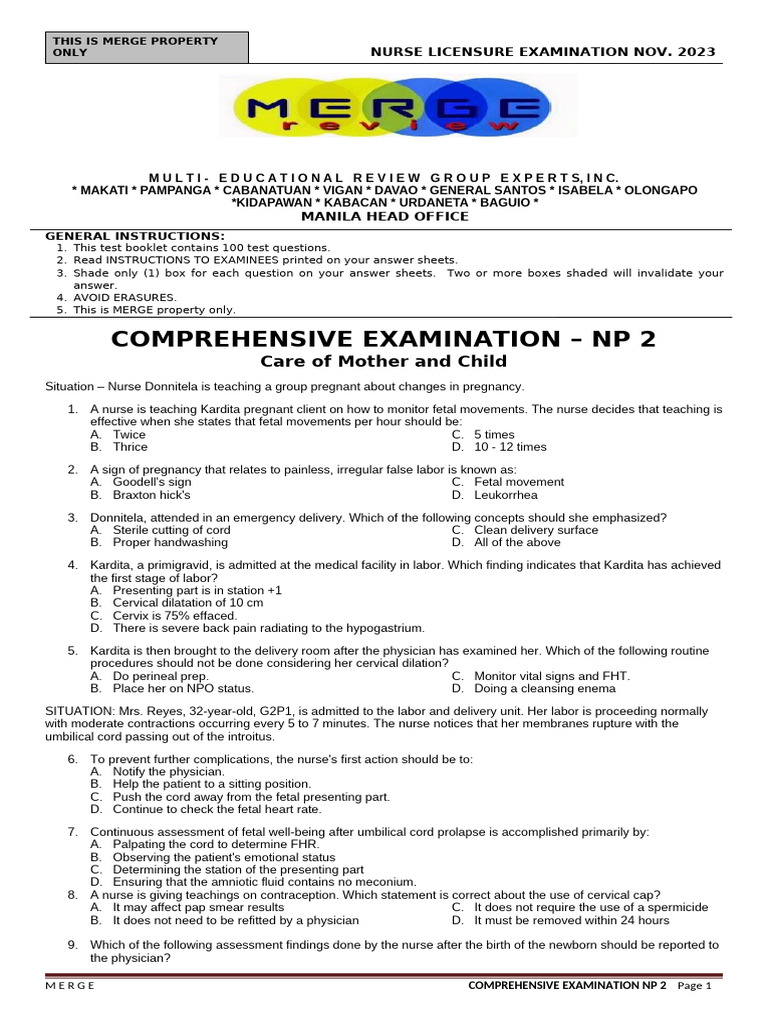 Com Np2 Exam Edited | PDF