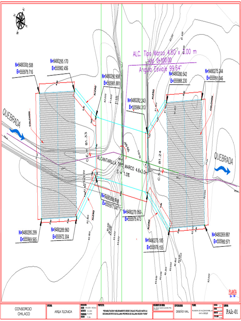 Plano - Alc-N°01 - Tipo Marco | PDF