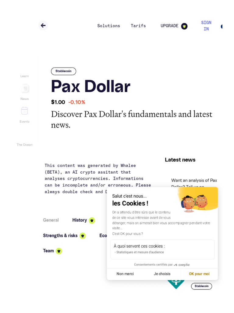 What Is Pax Dollar | PDF