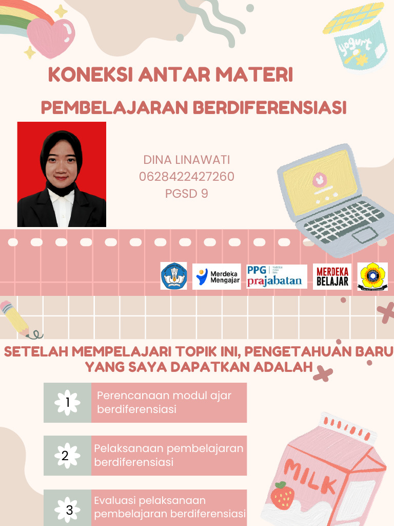 Pemb. Berdiferensiasi Topik 5 Koneksi Antar Materi | PDF