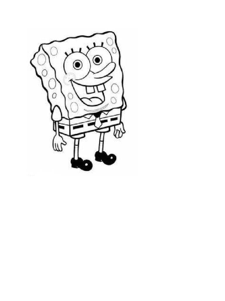 Coloring Spongebob | PDF