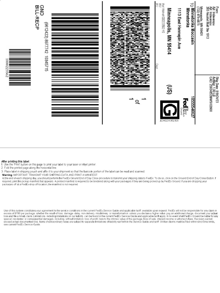 ShippingLabel (1000223562) | PDF