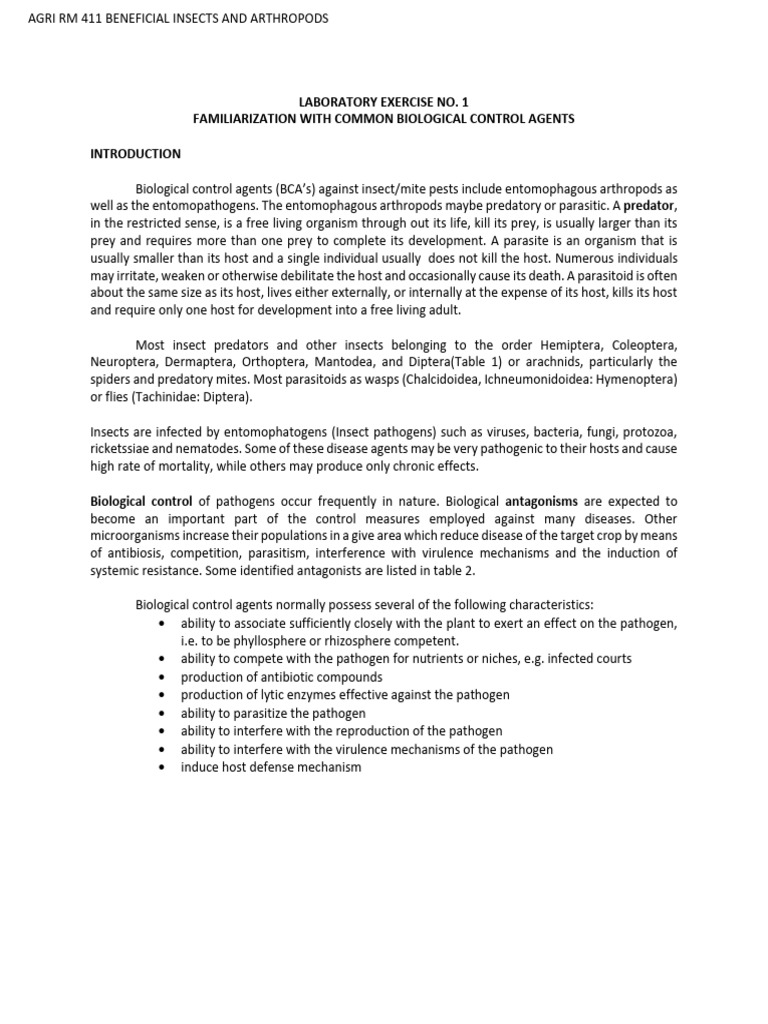 LABORATORY-EXERCISE-NO-1 | PDF