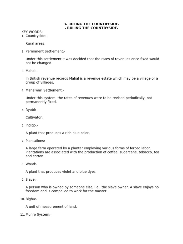 Ruling The Countryside | PDF