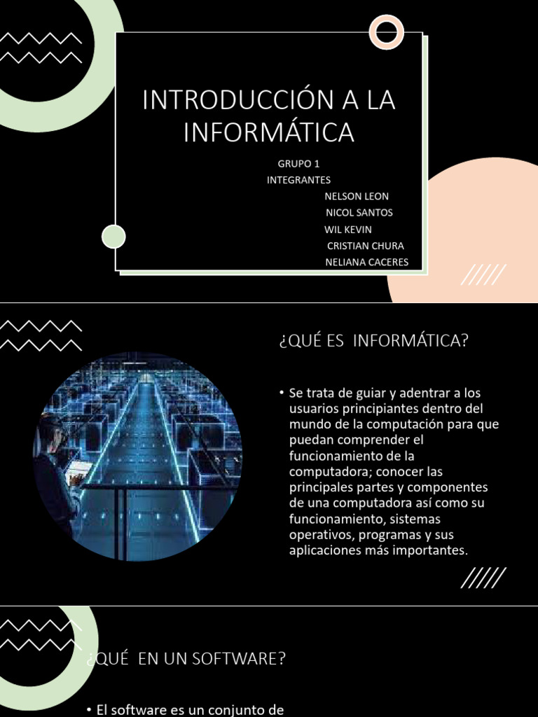 Introduccion A La Informatica Rupo 1 | PDF