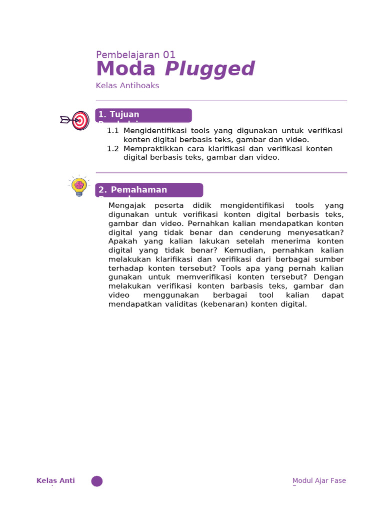 Literasi Digital Plugin Komputer | PDF