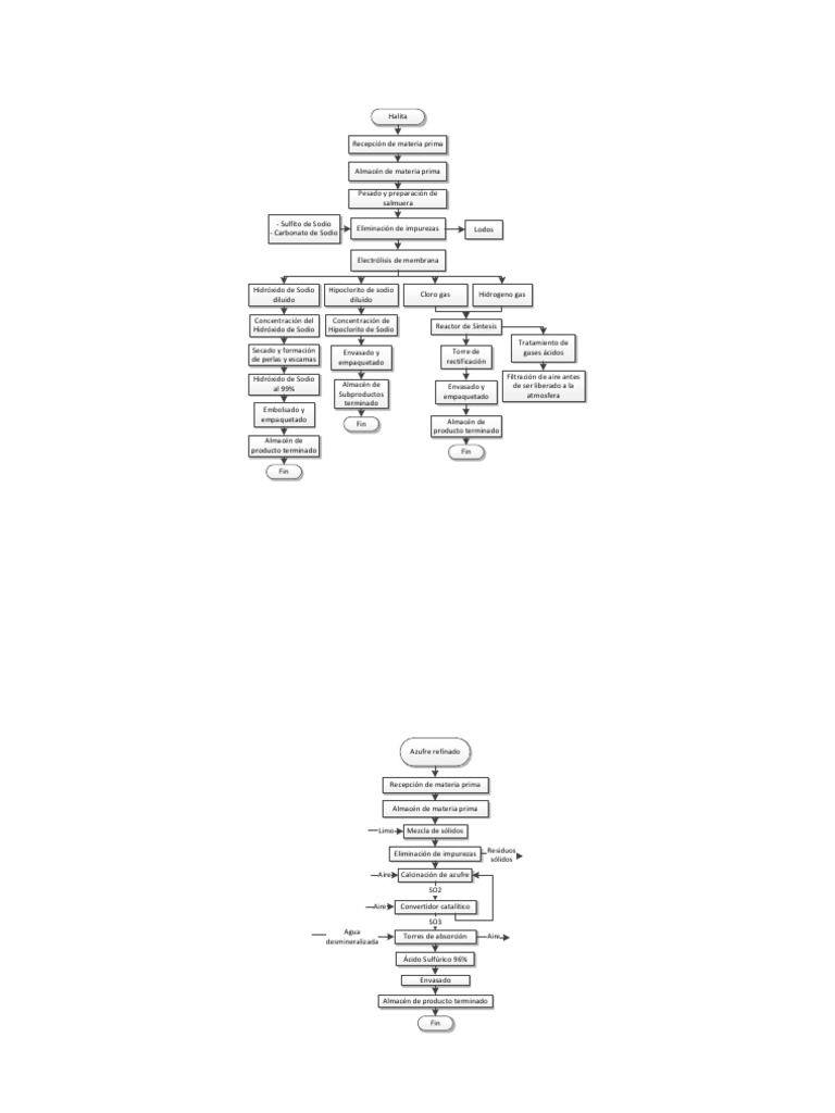 FLUJOGRAMAS Carbonato | PDF