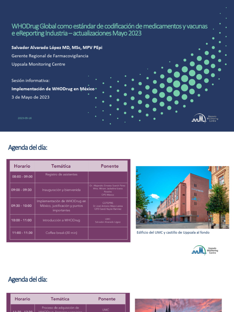 WHODrug Global Como Est Ndar de Codificaci N de Medicamentos y Vacunas | PDF