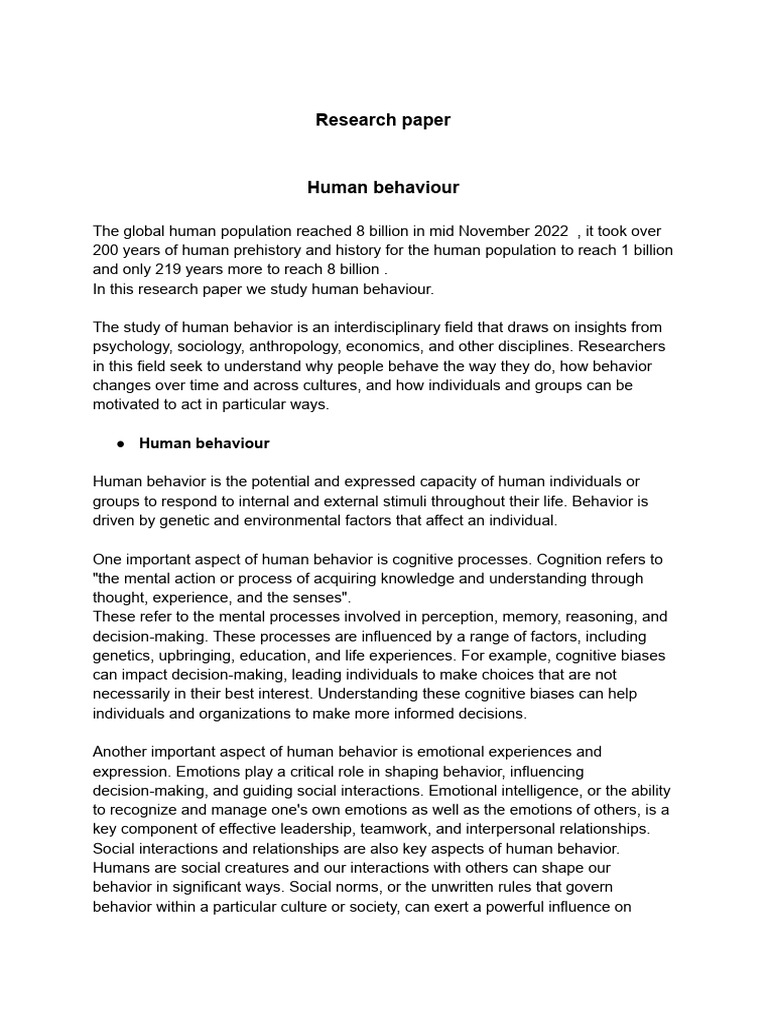 Research Papeer | PDF