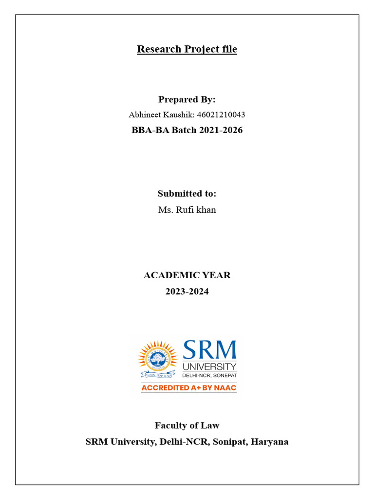 Abhineet Kaushik | PDF
