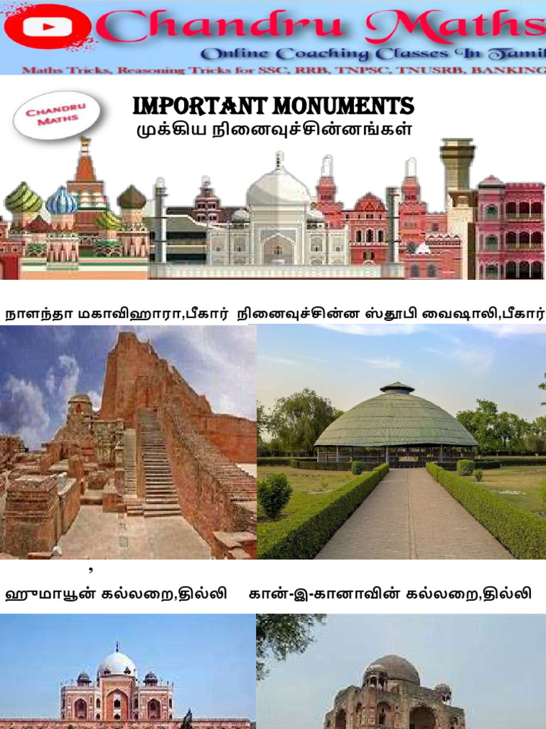 Important Monuments | PDF