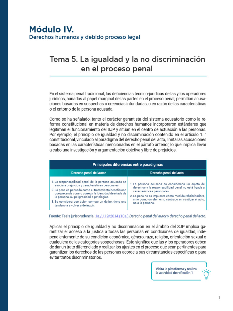 Modulo IV Tema V | PDF