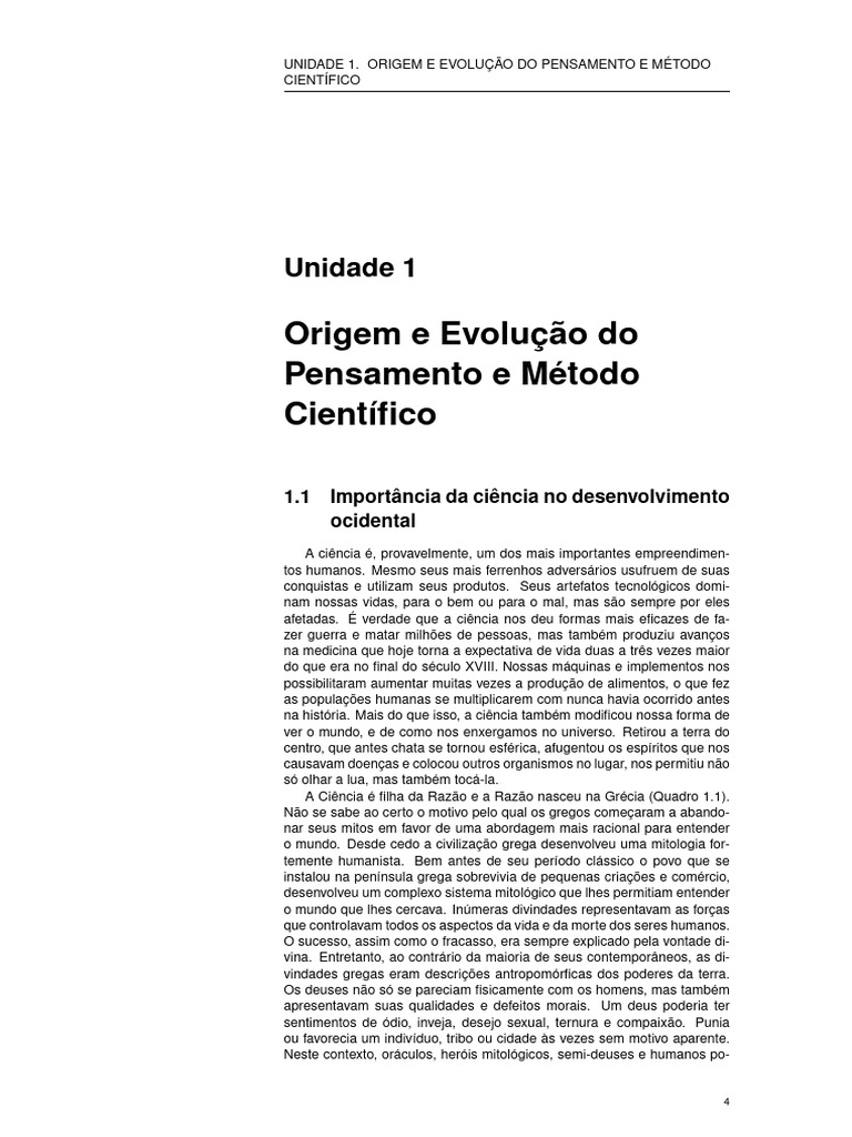 Natureza - Cap 1 E 2 | PDF