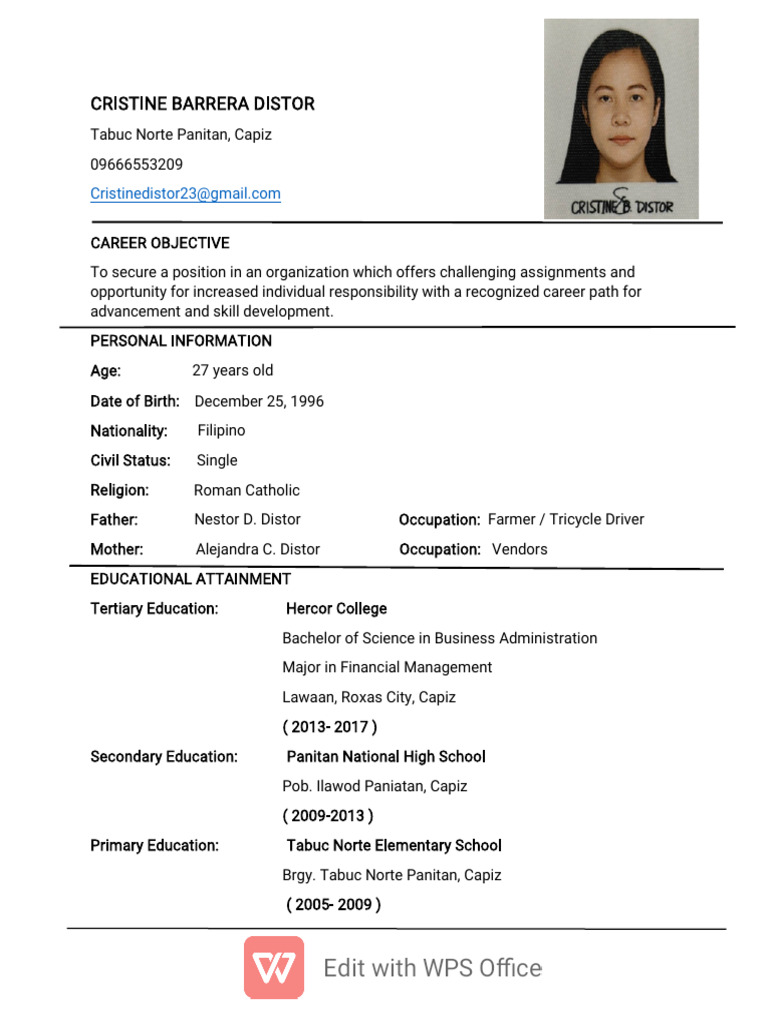 Cristinedistor-Panitan-Failed Exam | PDF