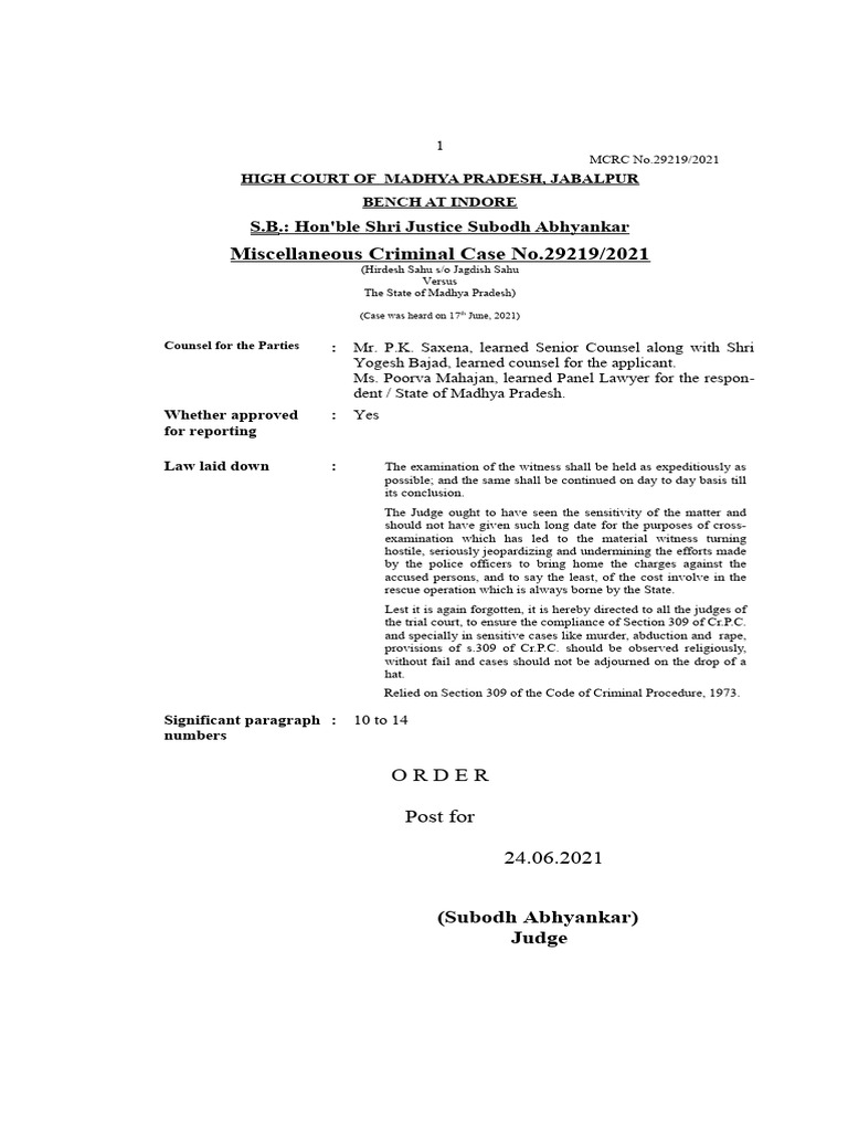 Bail Application Dismissed in Kidnapping Case | PDF | Bail | Crimes