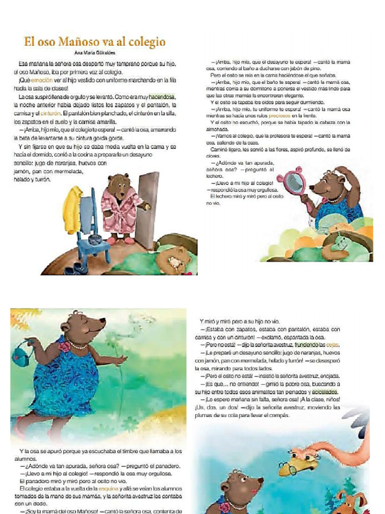 Oso Mañoso Sacado de Google | PDF