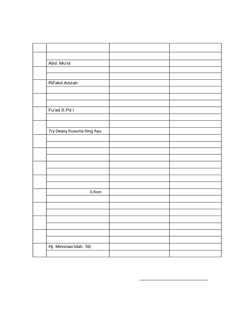 Denah Kamar Hotel | PDF