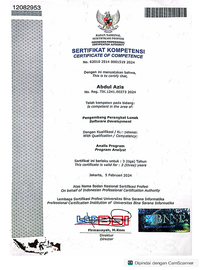 Serkom - Abdul Azis | PDF