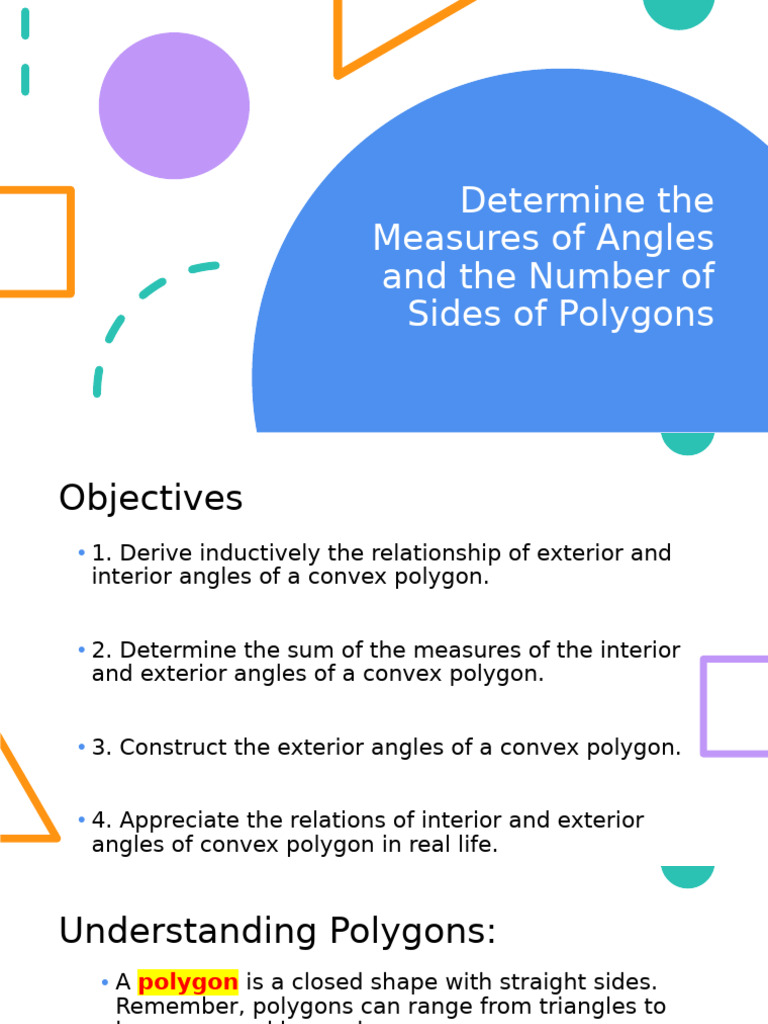 Determine The Measures of Angles and The Number | PDF