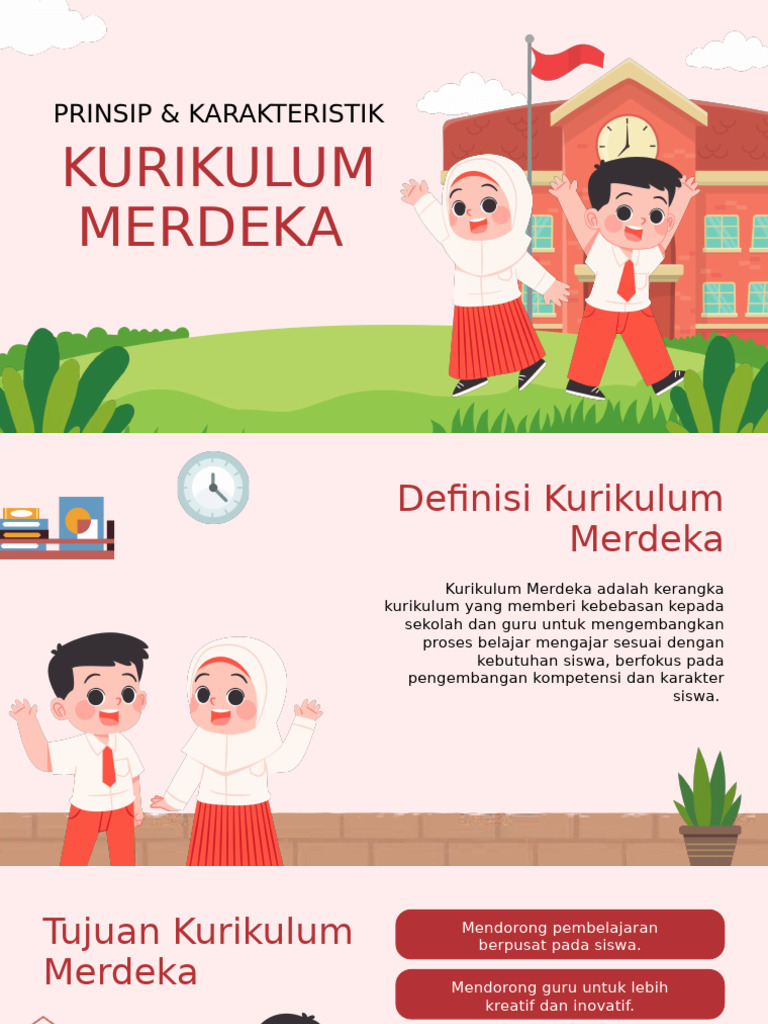 Prinsip Dan Karakteristik Kurikulum Merdeka | PDF
