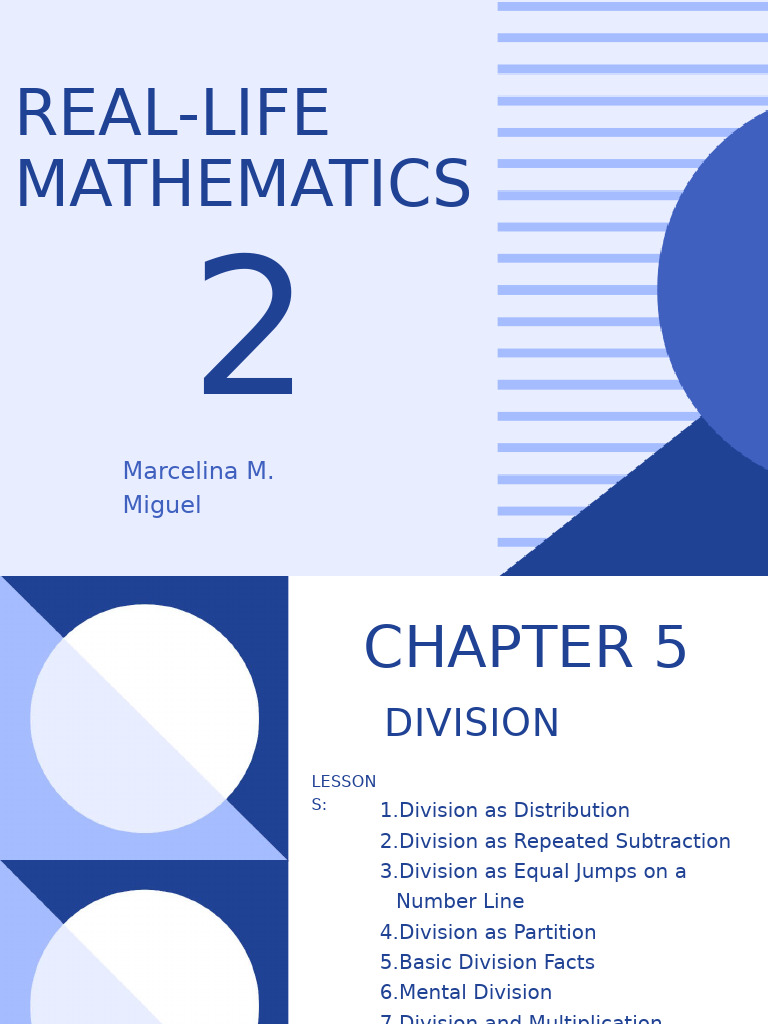 Division, Fractions, and Shapes Guide | PDF