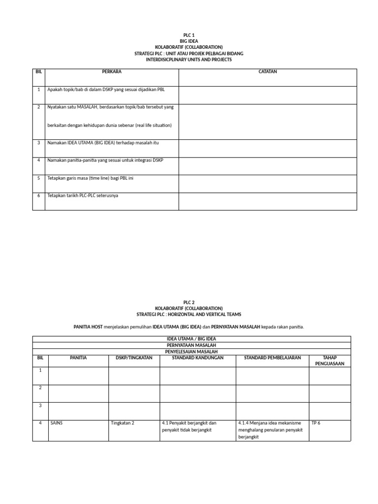 TRI-PLC (2) - Sains | PDF