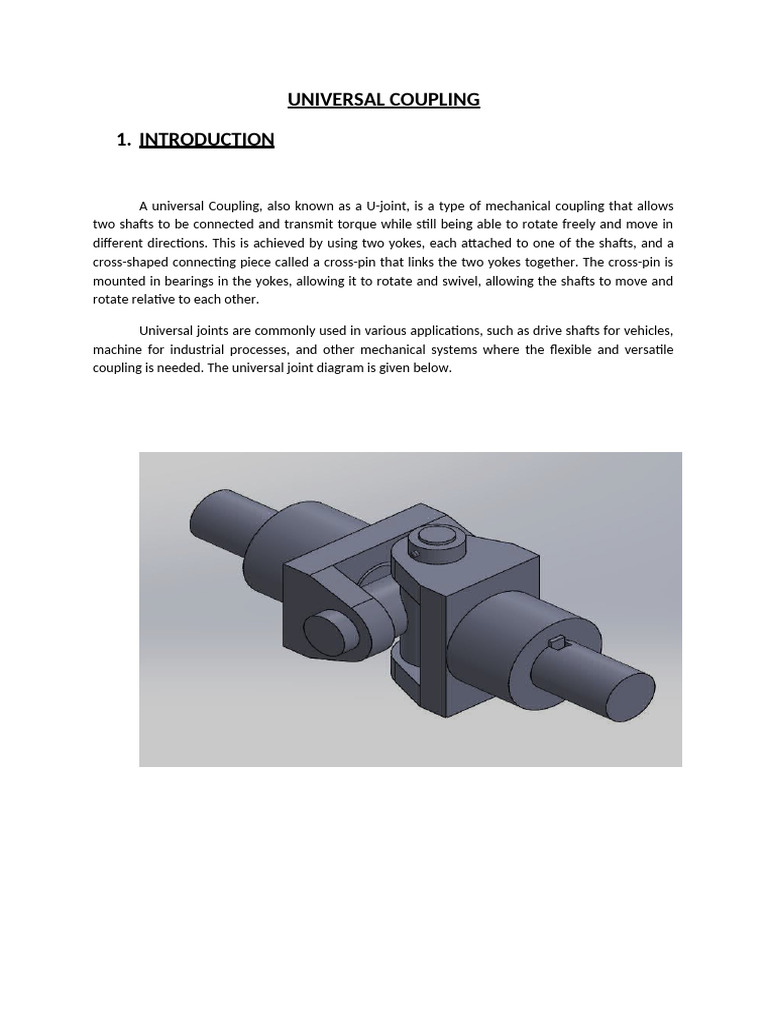 Universal Coupling | PDF