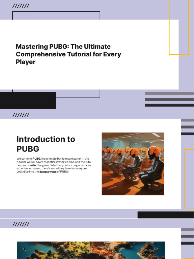 Slidesgo Mastering Pubg The Ultimate Comprehensive Tutorial For Every Player 20240906034930qkyr ...