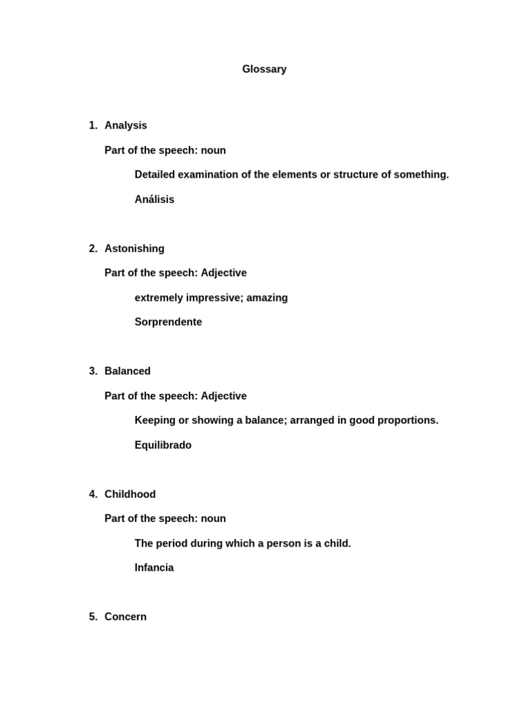 Glosary | PDF