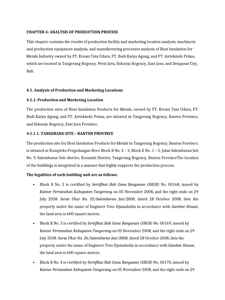Chapter 4 - ANALYSIS OF PRODUCTION PROCESS | PDF | Polystyrene ...