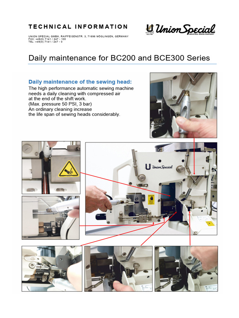 Daily Maintenance For bc200 and Bce300 Series-1 | PDF