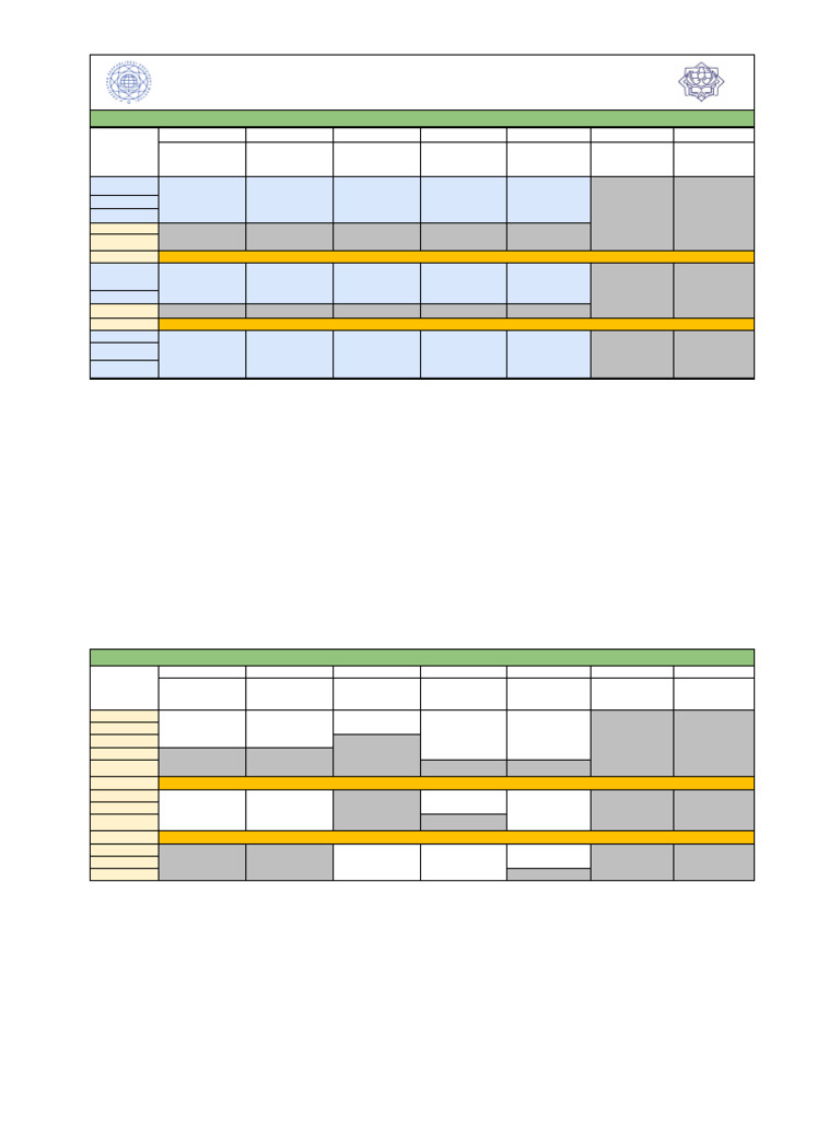OFFICIAL EOY Exam Timetable 2024 | PDF