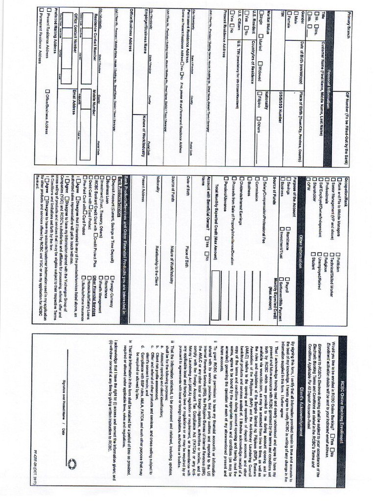 CASH_CARD_ENROLLMENT_FORM | PDF