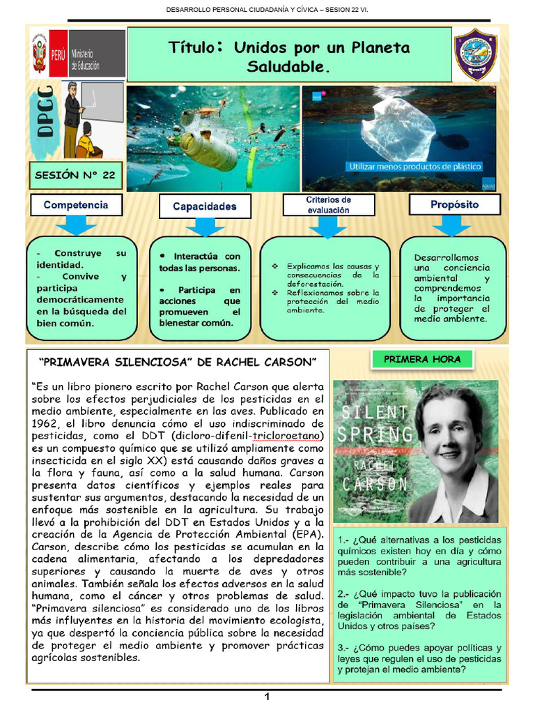 Unidos por un Planeta Saludable | PDF