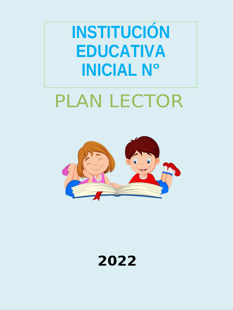 Plan Lector 2022 INICIAL-2 | PDF