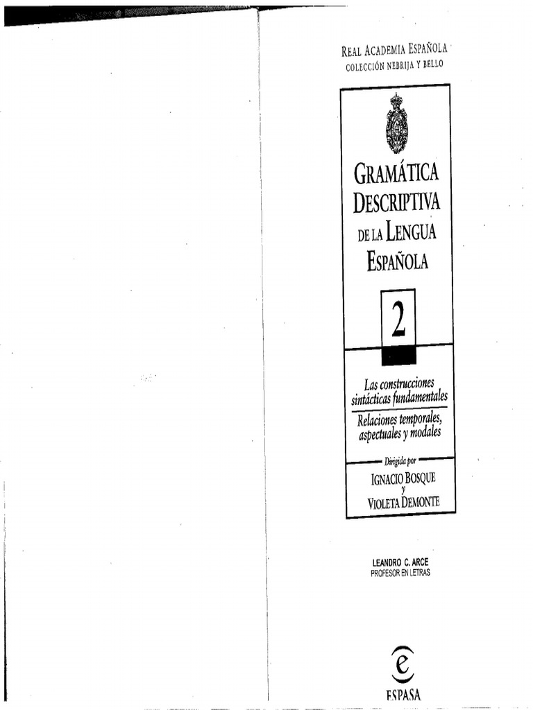 Campos H (1999) Transitividad e intransitividad | PDF Campos H (1999) Transitividad e intransitividad | PDF