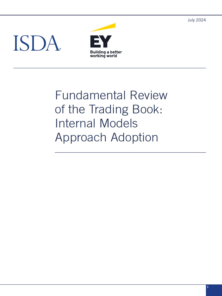 Fundamental Review of The Trading Book Internal Models Approach ...